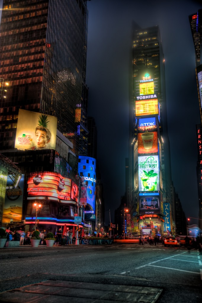 HDR photo of an evening in Times Square, New York City - JoeyBLS ...