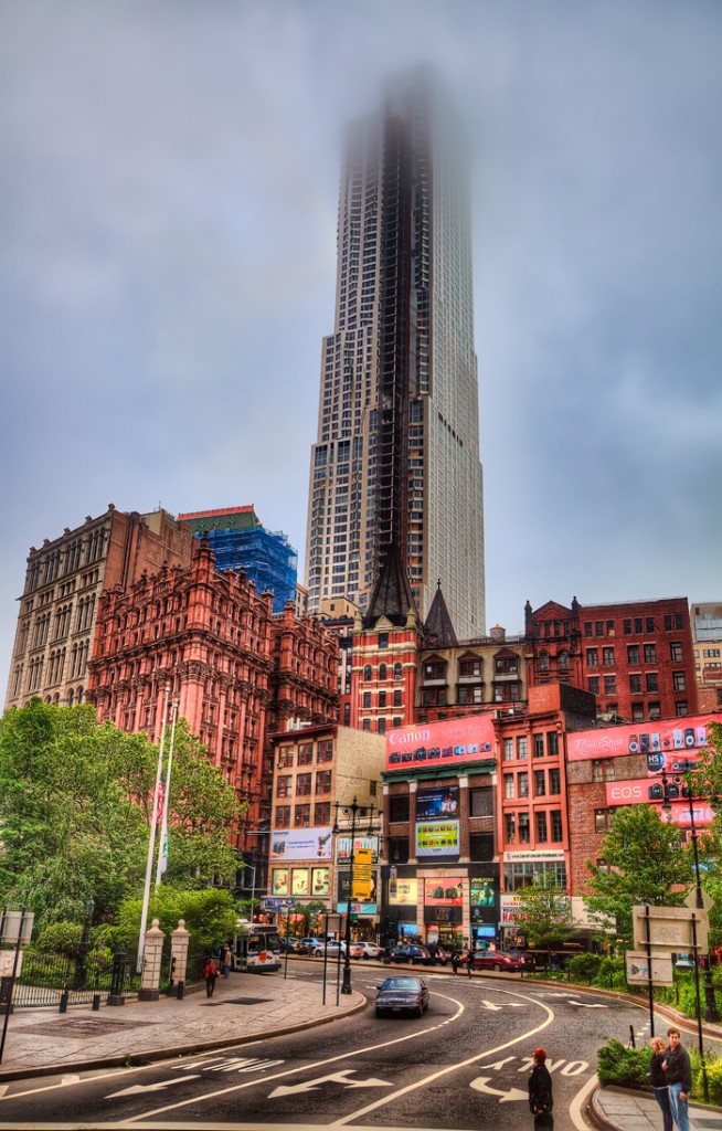 New York City Park Row Buildings in Lower Manhattan - JoeyBLS ...
